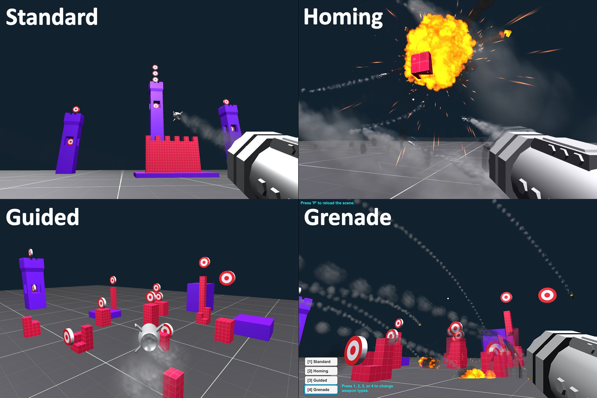Multi-Missile Pack | Physics | Unity Asset Store