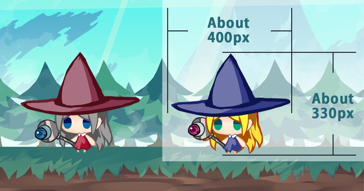2D_Charactor_Witch | 2D 캐릭터 | Unity Asset Store