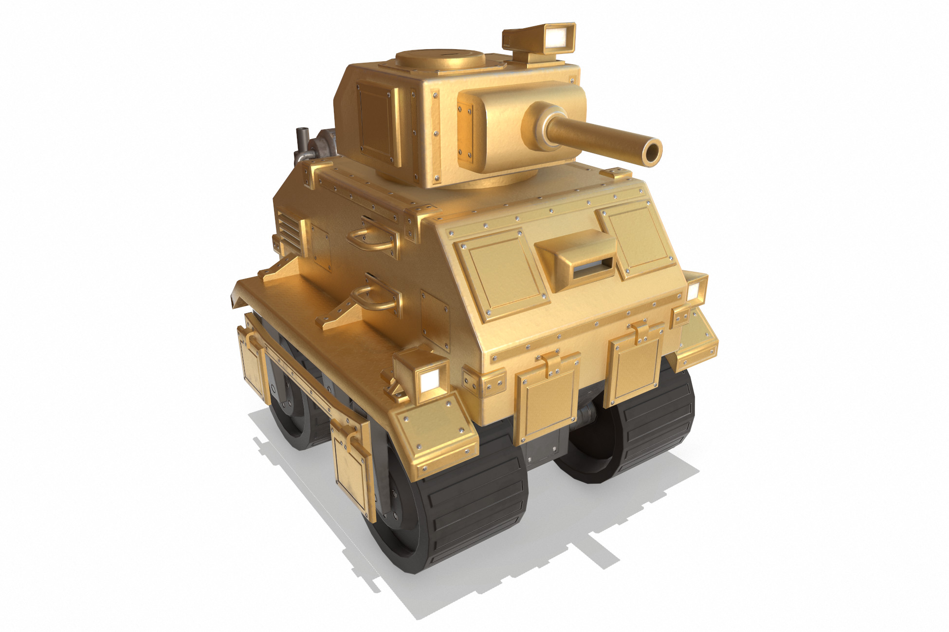 Small Tank | 3D Land | Unity Asset Store