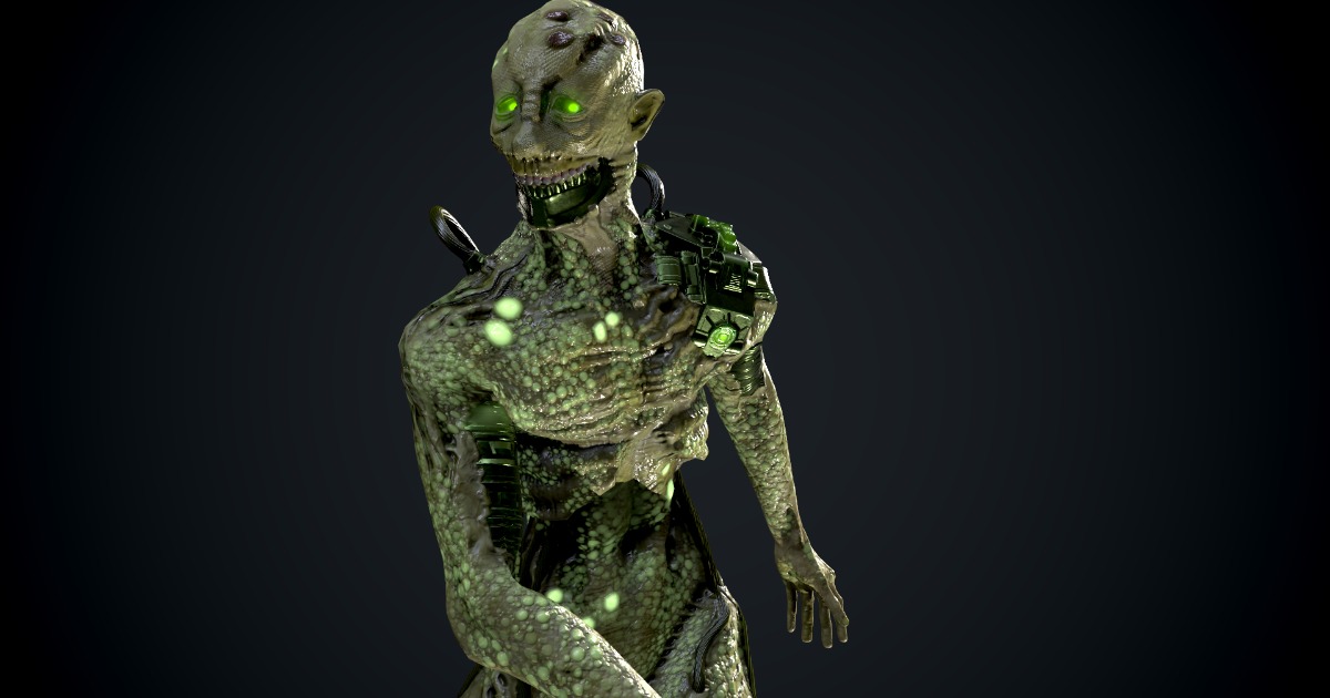 Cyber mutant_02 | Characters | Unity Asset Store