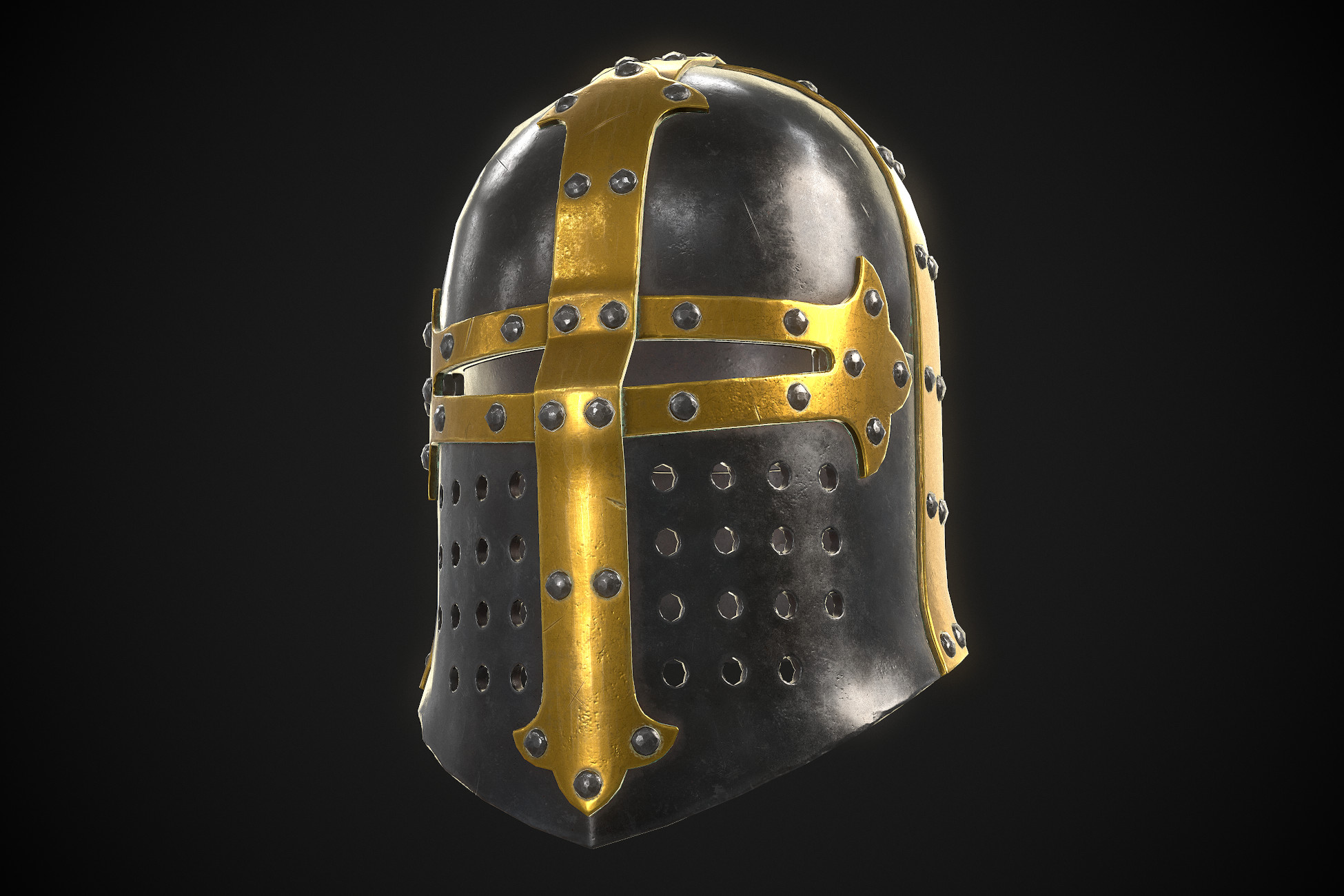 Knight Helmet 04 | 道具 | Unity Asset Store