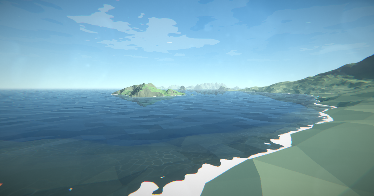 Low Poly Water - Poseidon | VFX Shaders | Unity Asset Store