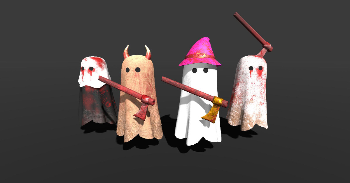 Little Ghost (PBR-HQ) | 3D Characters | Unity Asset Store