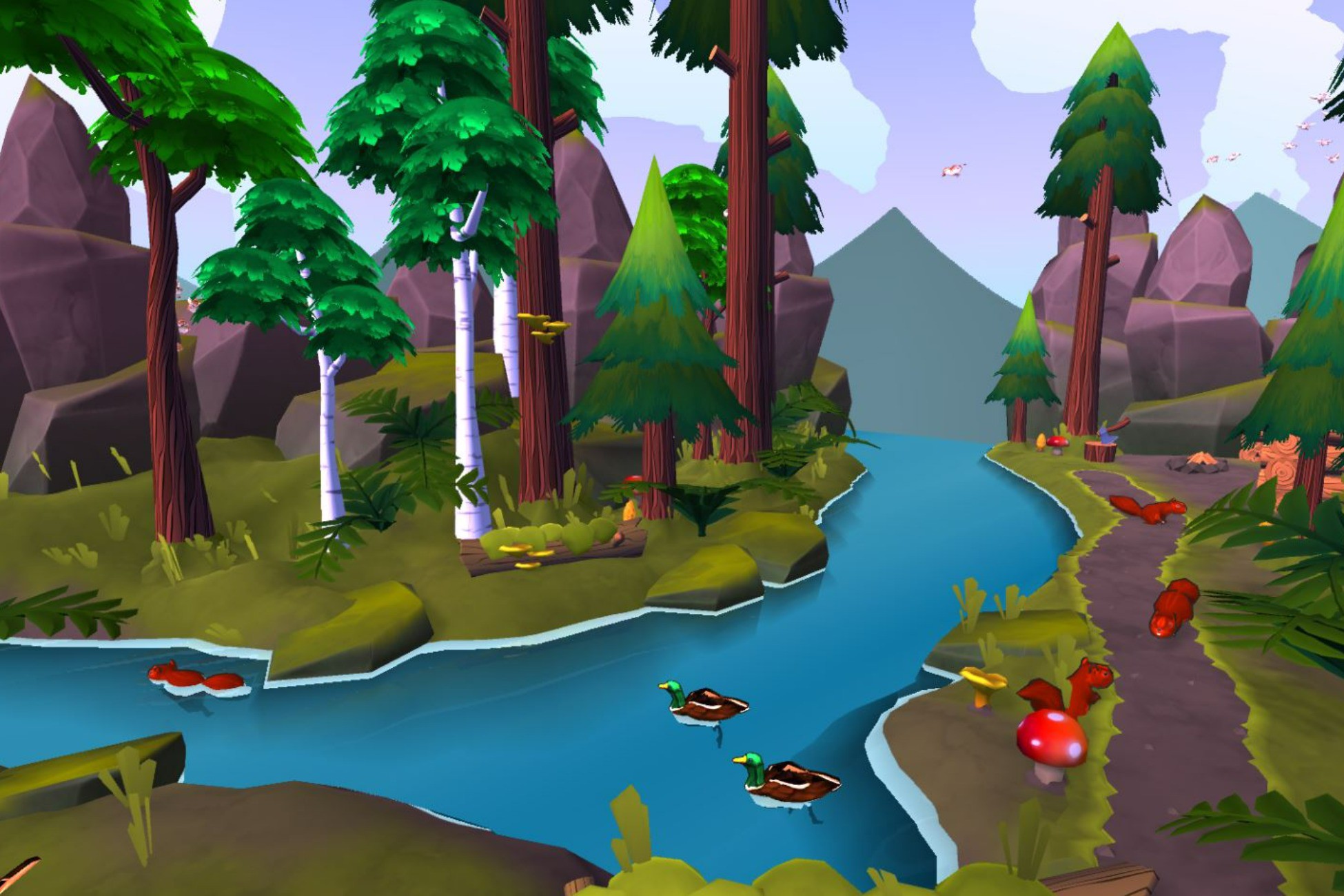 Stylized Nature Pack (Low Poly) | 3D 풍경 | Unity Asset Store