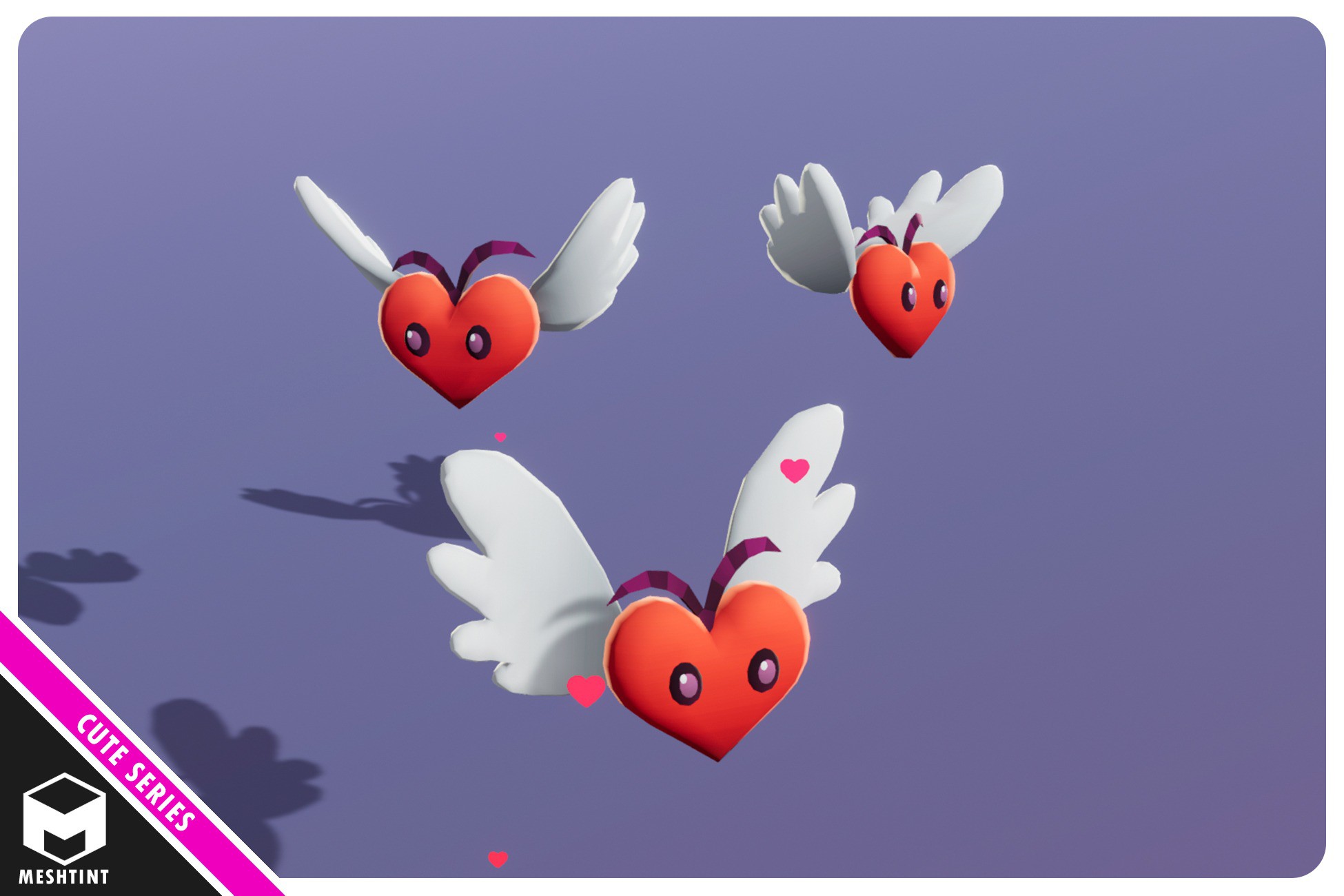 Love Heart Cute Series | 3D Creatures | Unity Asset Store