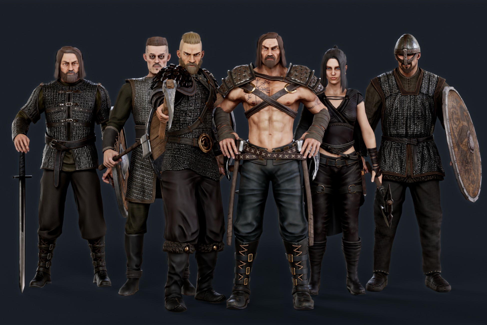 Ancient Viking collection | Characters | Unity Asset Store