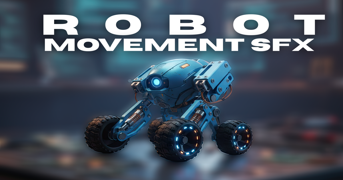 ROBOT MOVEMENT SFX | Foley Sound FX | Unity Asset Store