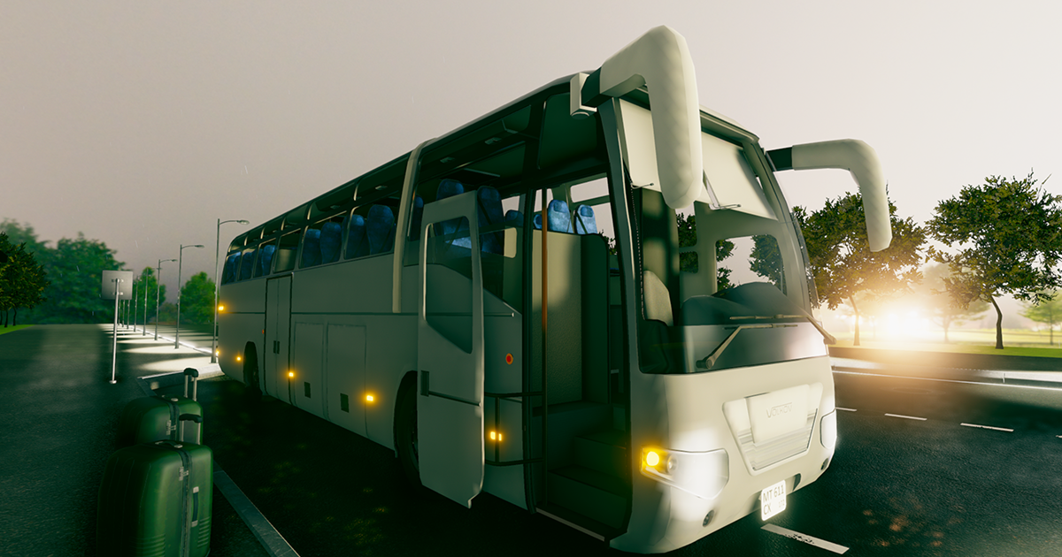 Vehicle - Passenger Bus | 3D Land | Unity Asset Store