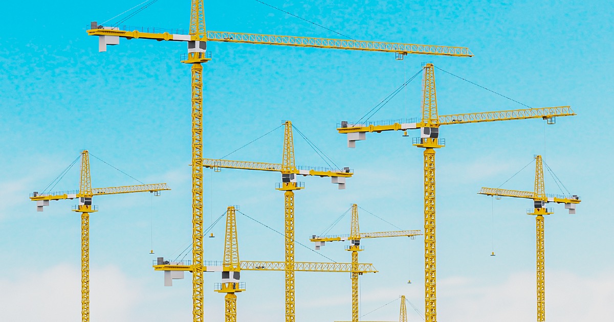 Megapoly.Art - Tower Crane | 3D Industrial | Unity Asset Store