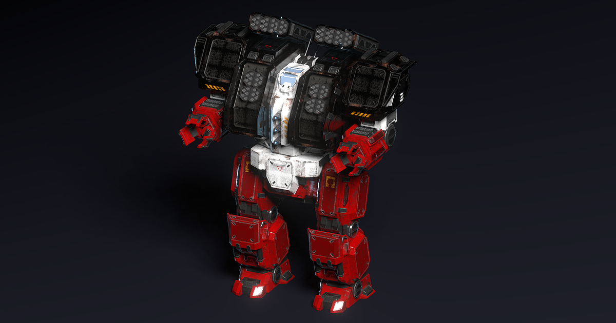 Assault Mech Barrage | 3D Robots | Unity Asset Store