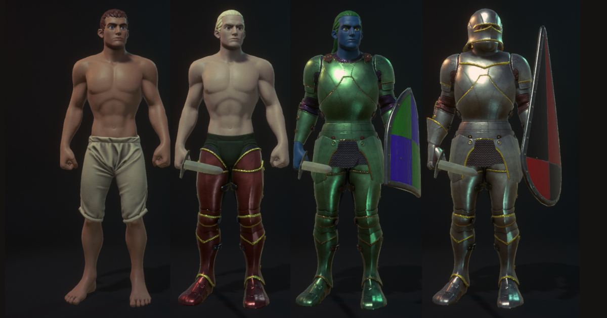 Stylized Knight | 캐릭터 | Unity Asset Store