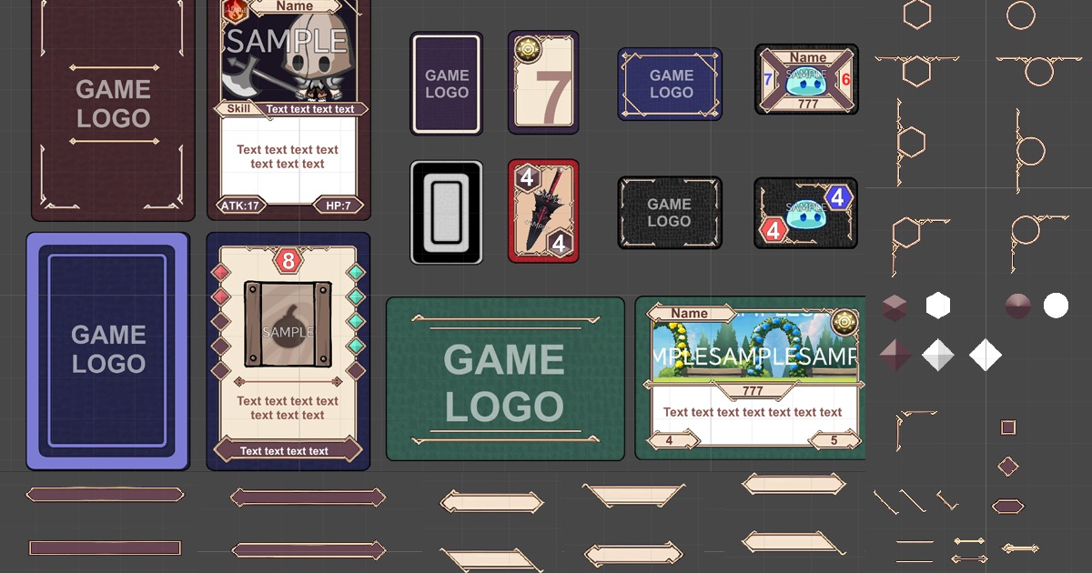 Card | 2D GUI | Unity Asset Store