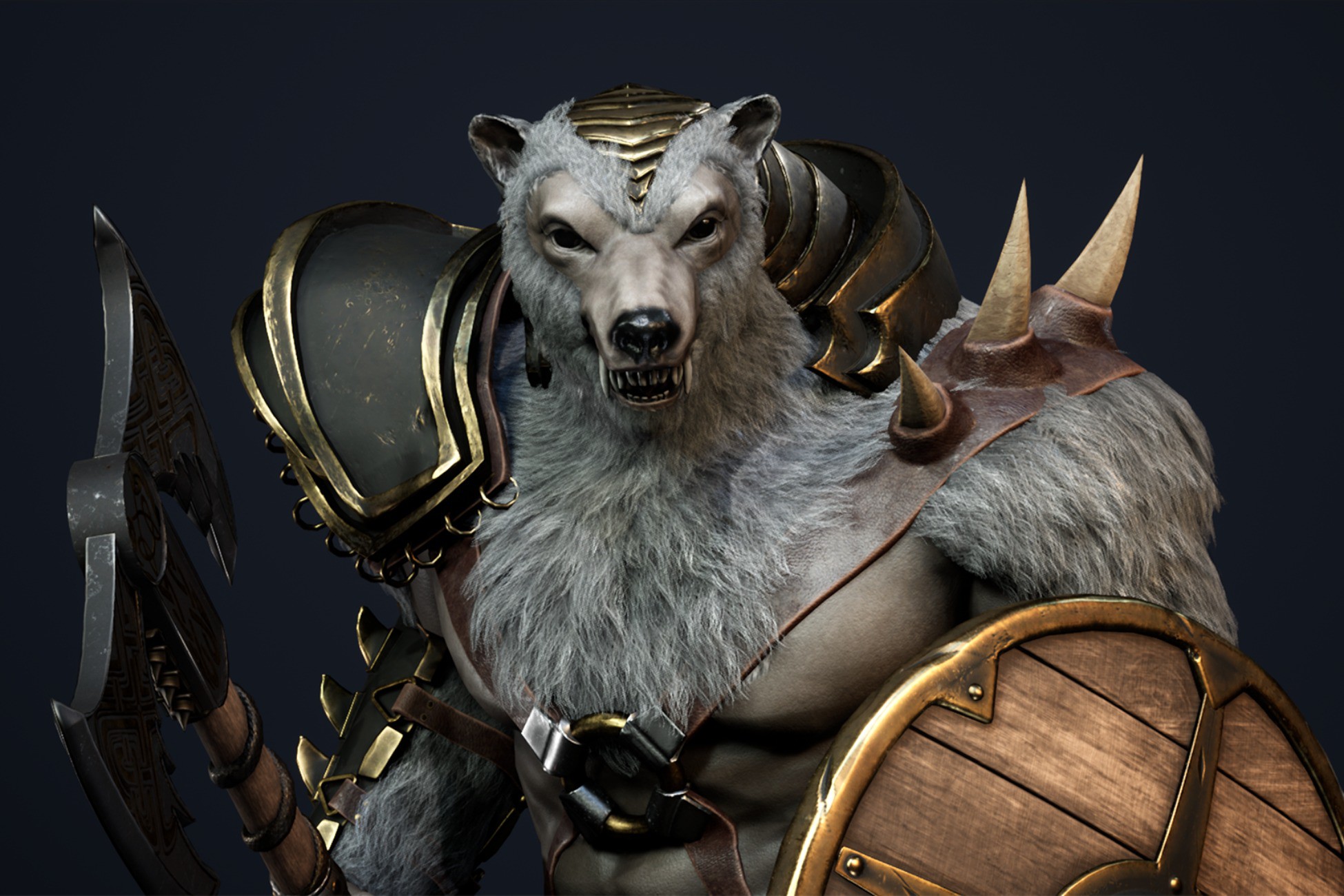 Gladiator Bear | 3D キャラクター | Unity Asset Store