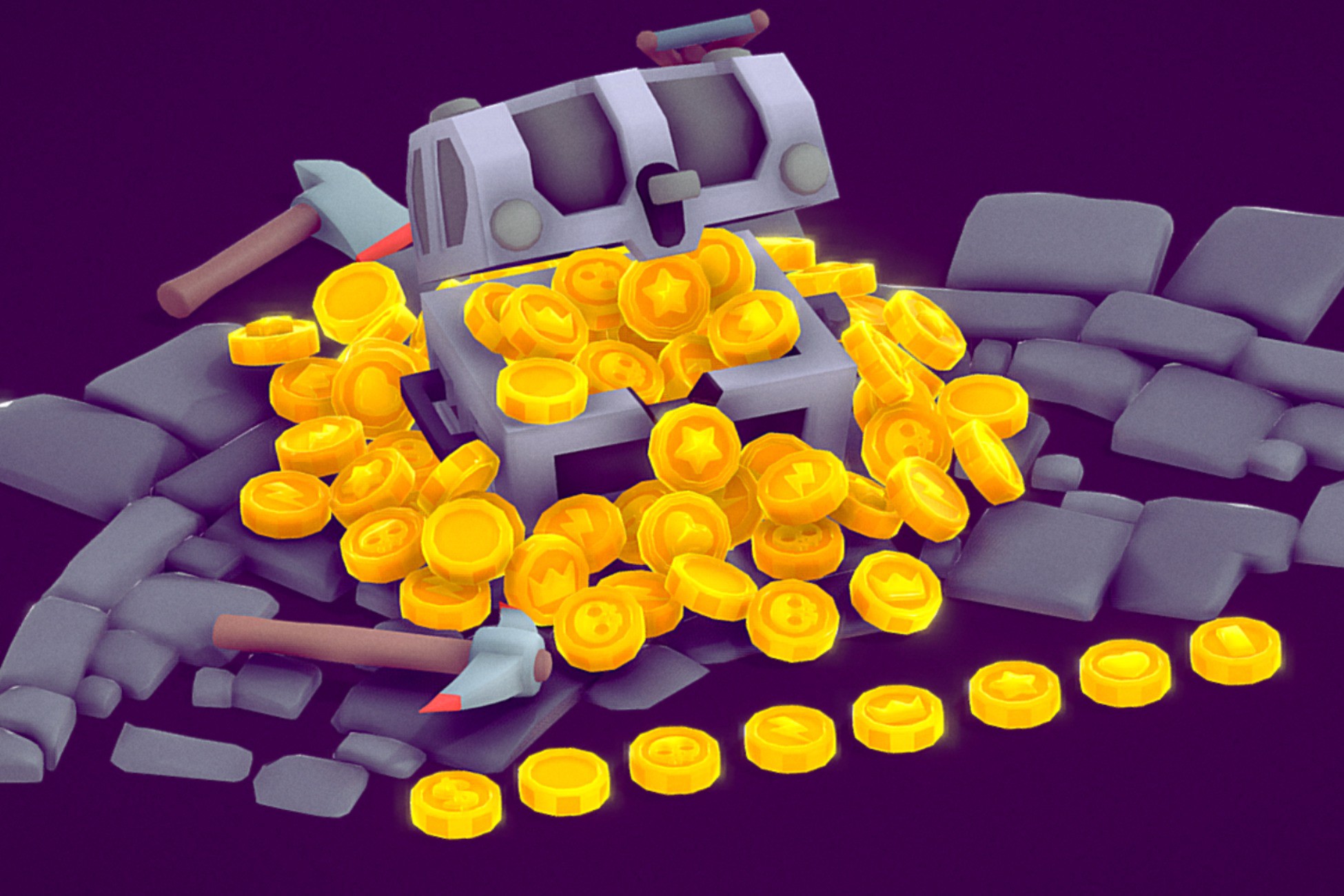 Treasure-Games-Package | 3D Props | Unity Asset Store