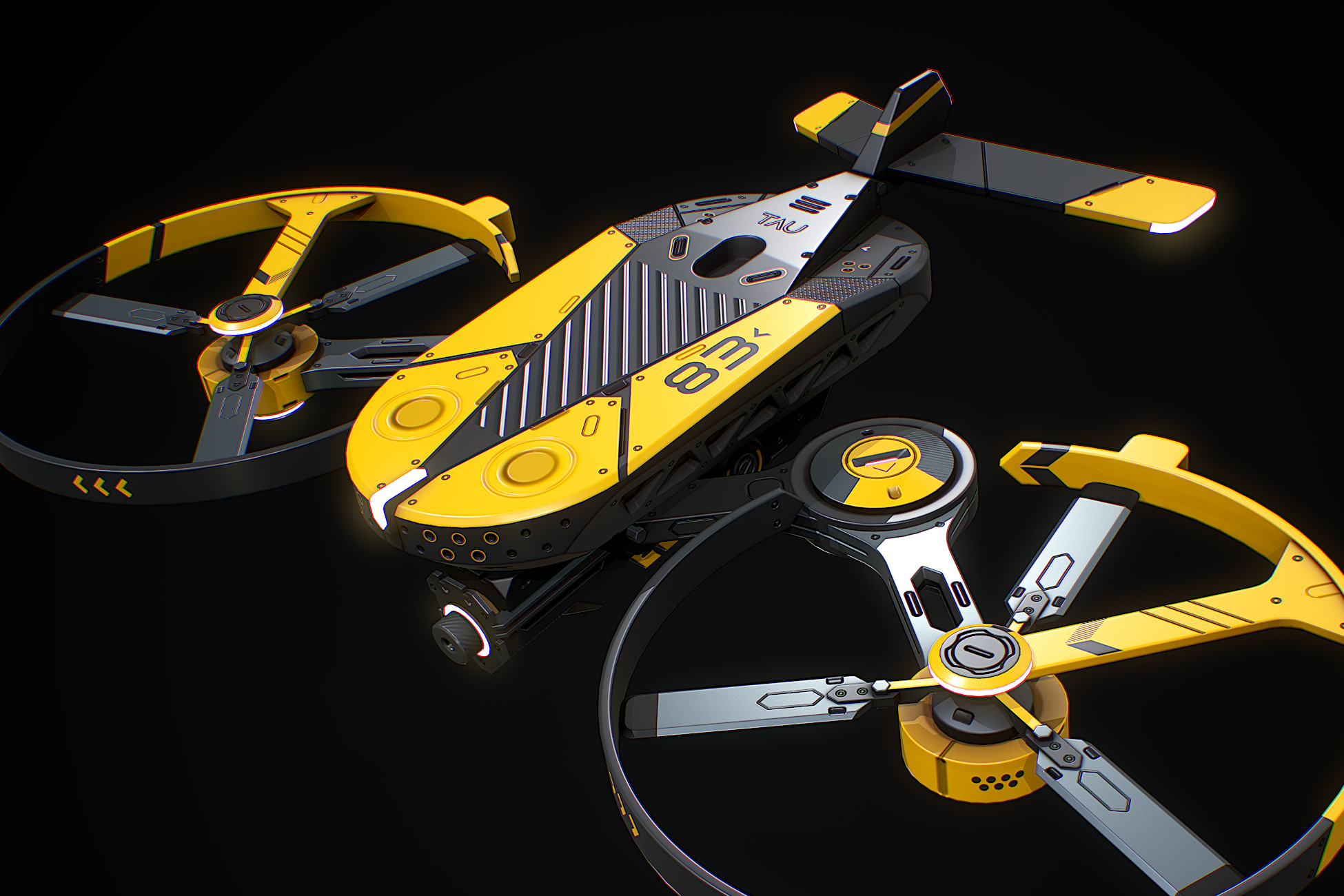 Drone TAU | 3D Air | Unity Asset Store