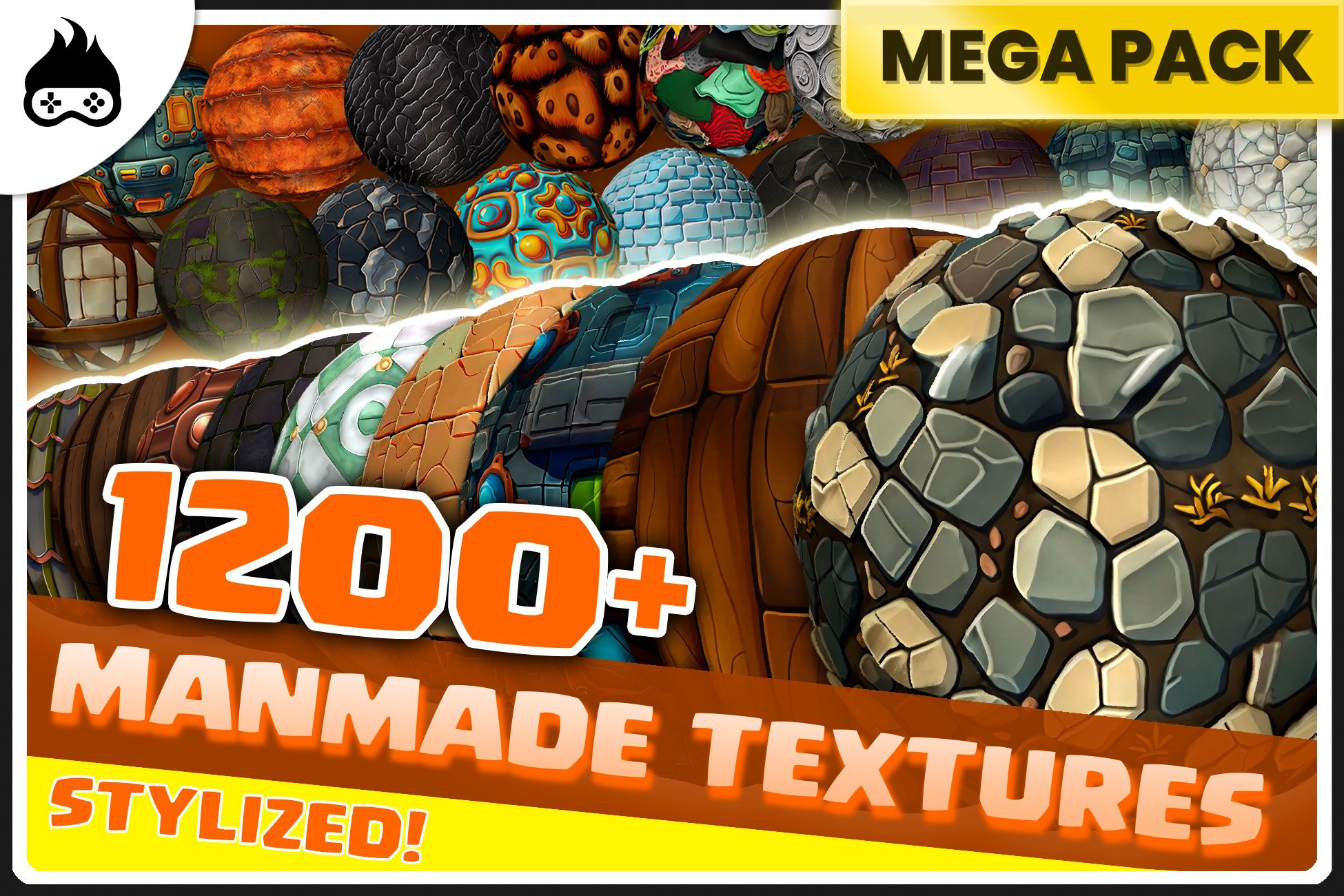 1200+ Stylized Manmade Textures Megapack - Floors, Walls, Surfaces ...