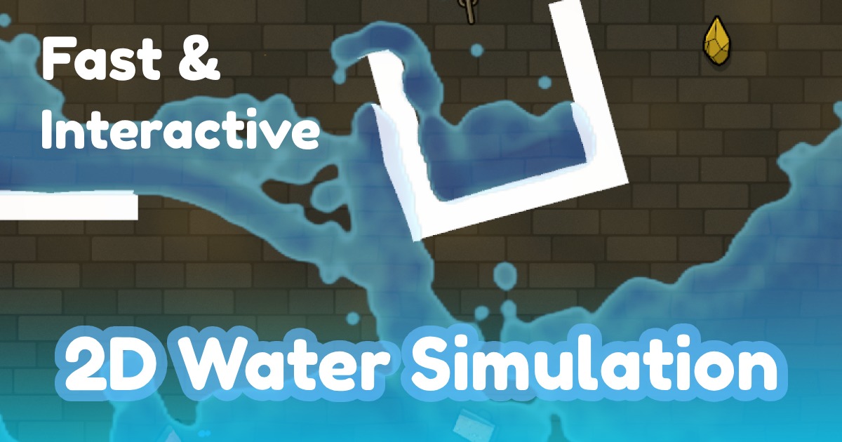 Interactive 2D Water Simulation | 2D | Unity Asset Store