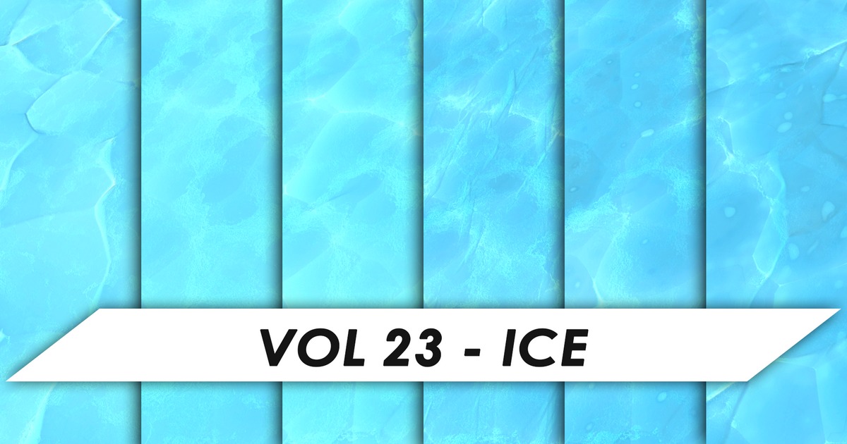 Stylized Textures - Vol 23 - Ice | 2D Textures & Materials | Unity ...