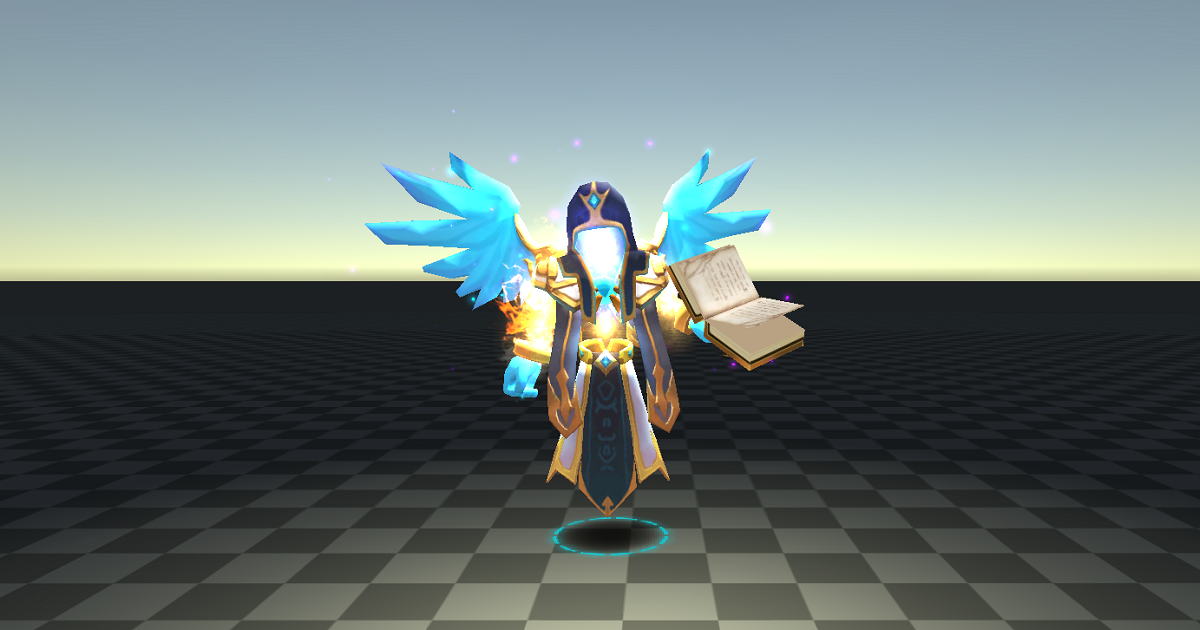 Death Angel - with FX - Cartoonish | 3D Characters | Unity Asset Store