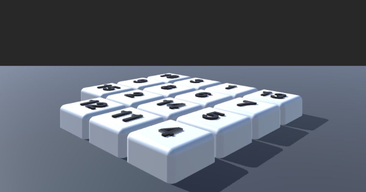 15 puzzle 2D/3D | Packs | Unity Asset Store