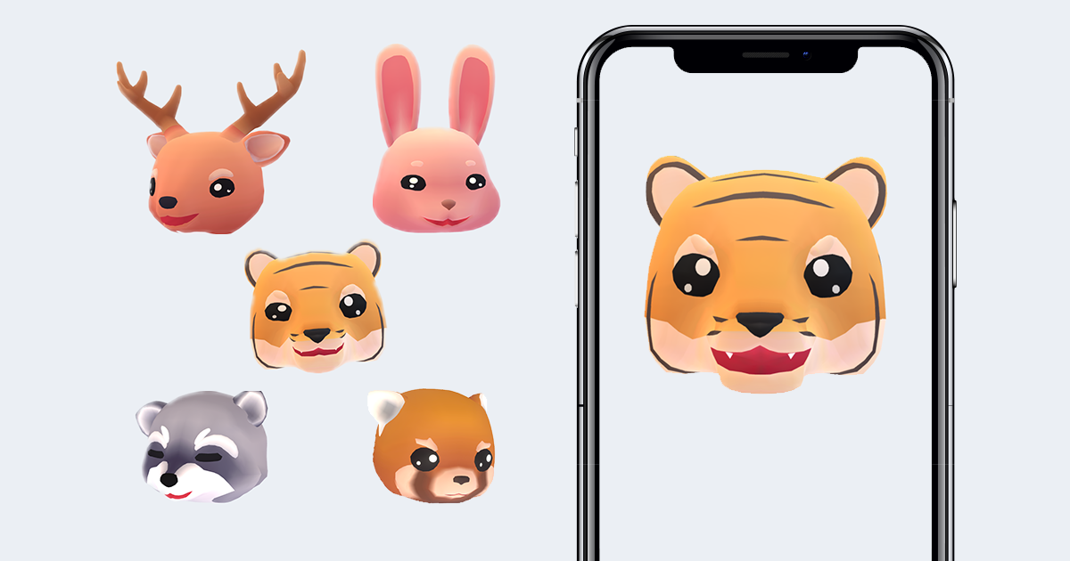 Animoji Animals | Characters | Unity Asset Store