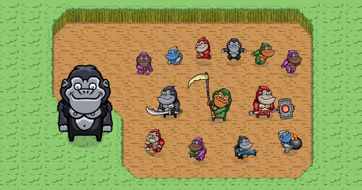 2D Character - Gorilla | 2D 캐릭터 | Unity Asset Store