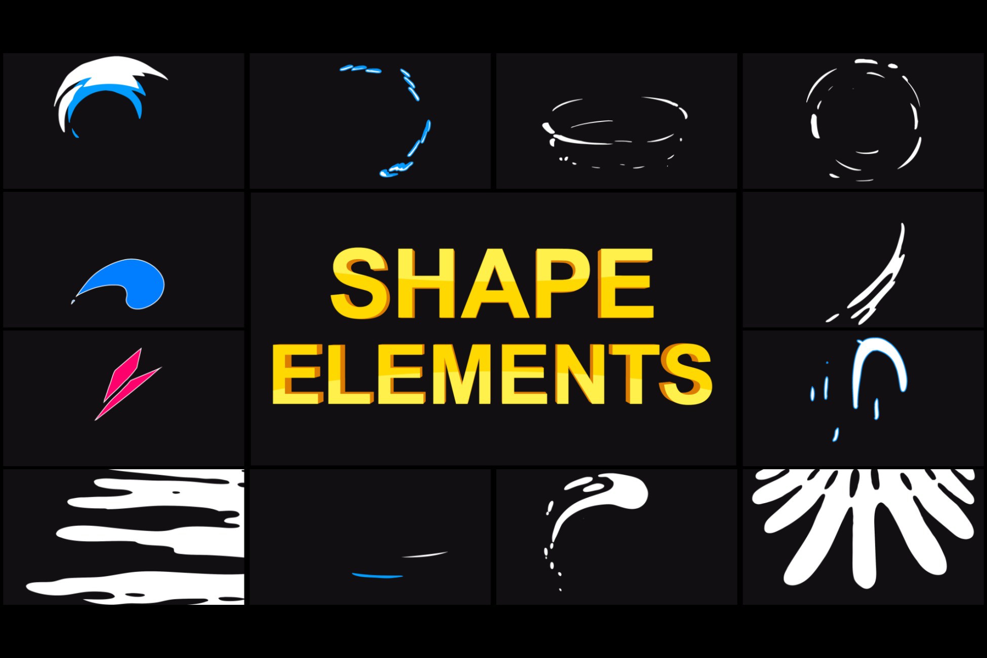 2D Shape Elements by FXMonster
