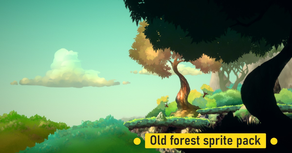 2D Forest sprite pack. | 2D Environments | Unity Asset Store