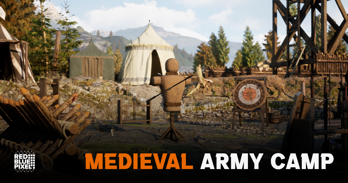 Medieval Army Camp | 3D Props | Unity Asset Store