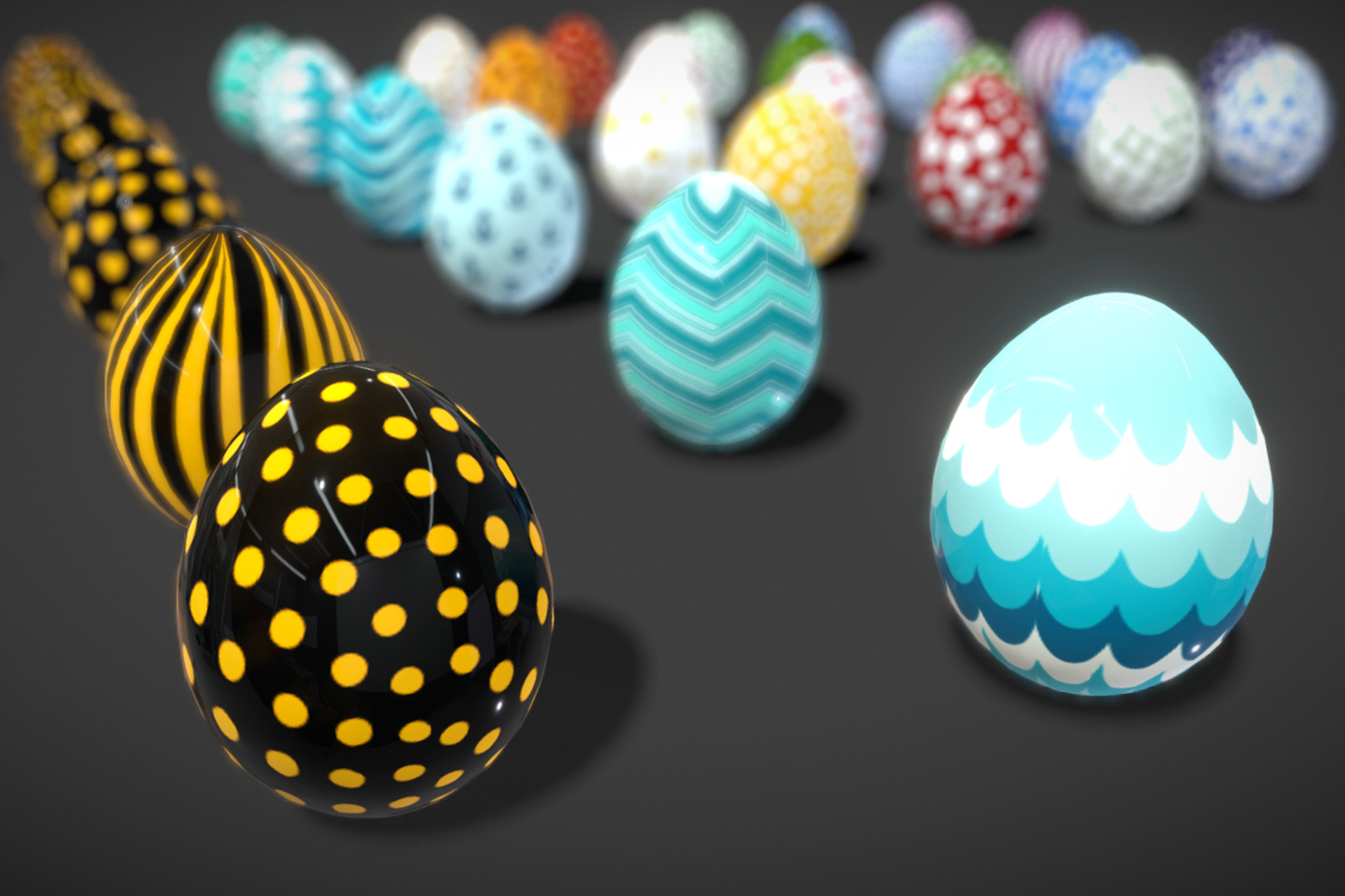 Collections Easter Eggs8 | 3D Props | Unity Asset Store