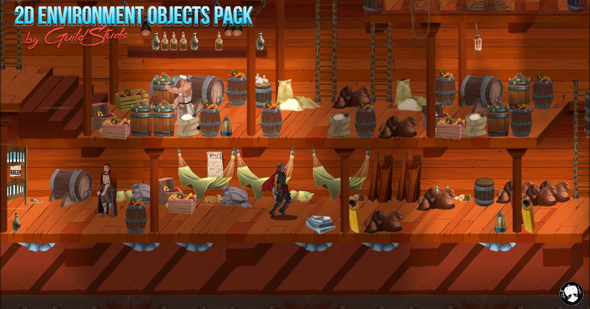 2D Fantasy / Boat Asset | 2D 環境 | Unity Asset Store