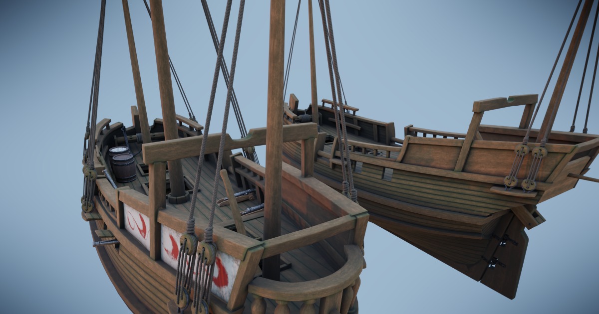 Herring Buss (Ship) [HDRP] | 3D Sea | Unity Asset Store