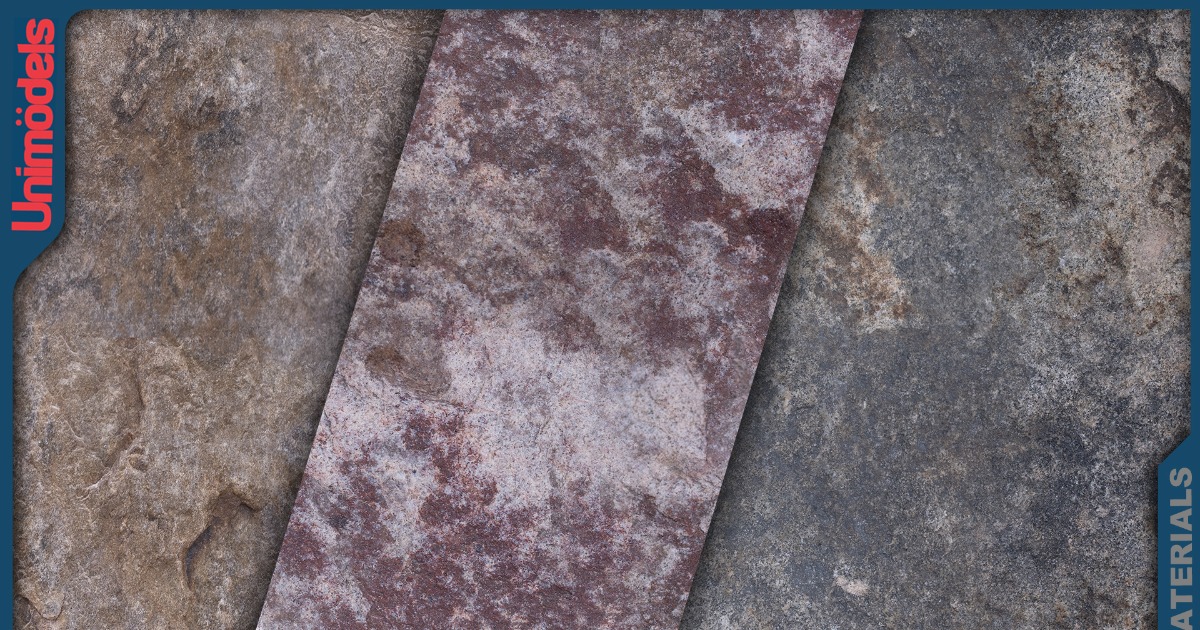 Ultimate Stone Collection Vol. 2: 20 Photogrammetry PBR Materials | 2D ...