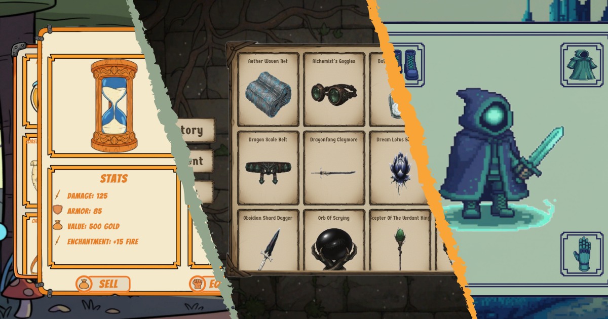 Fantasy RPG UI Toolkit Starter | 2D GUI | Unity Asset Store