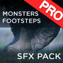 Monsters Footsteps SFX: Small to Huge creatures sounds