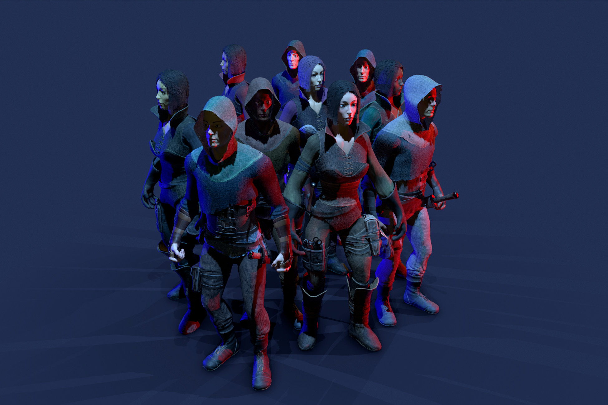 Two Robbers | Characters | Unity Asset Store