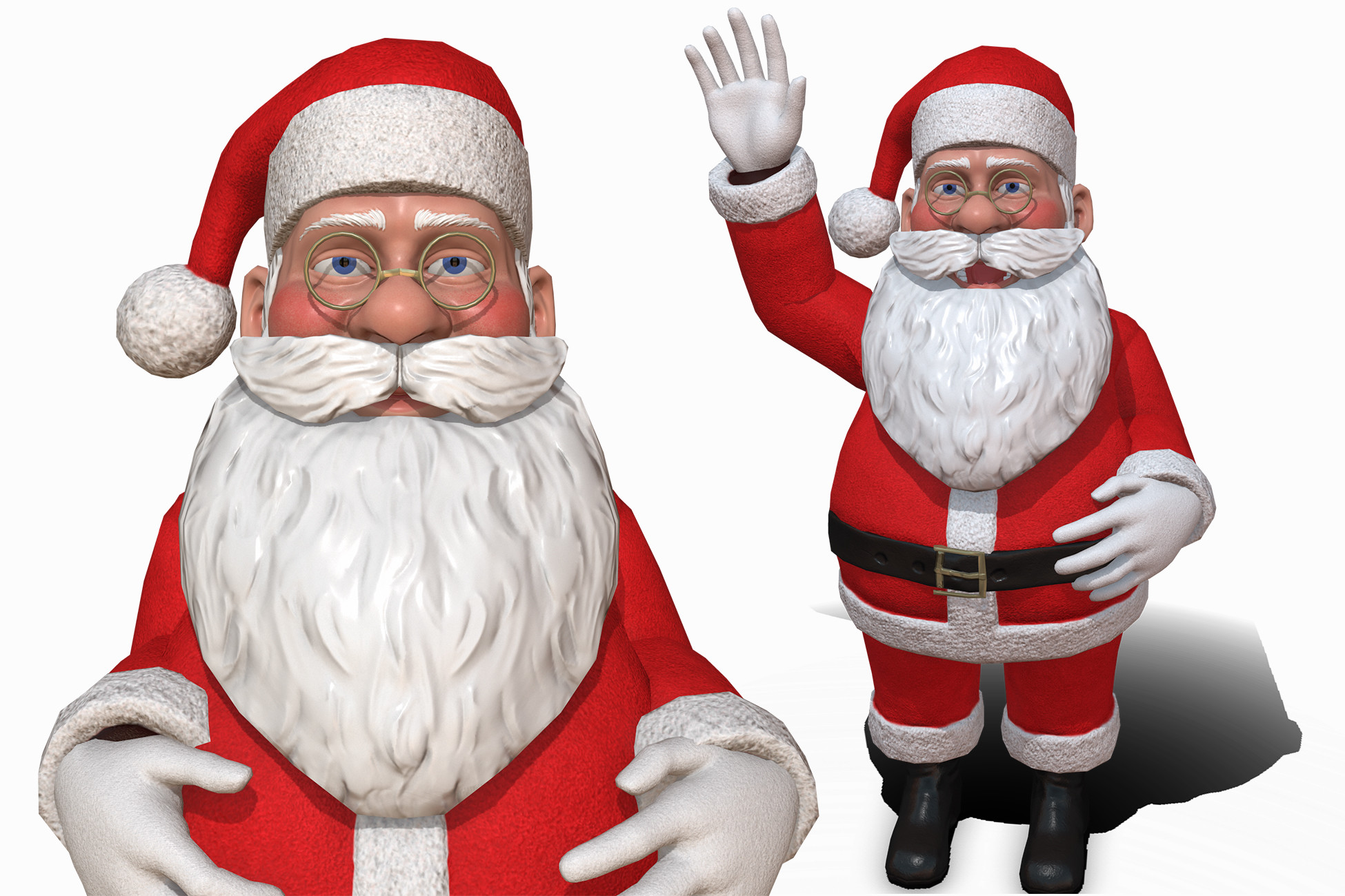 Santa Claus Stylized Cartoony Character | 角色 | Unity Asset Store