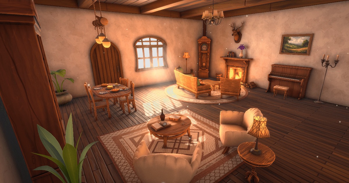 Fantasy Cozy Furnitures - Stylized Pack | 3D Furniture | Unity Asset Store