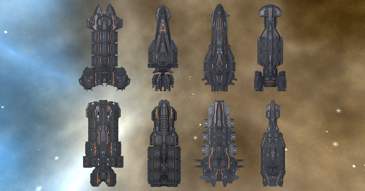 2D Capital Ships Collection II | 2D Environments | Unity Asset Store