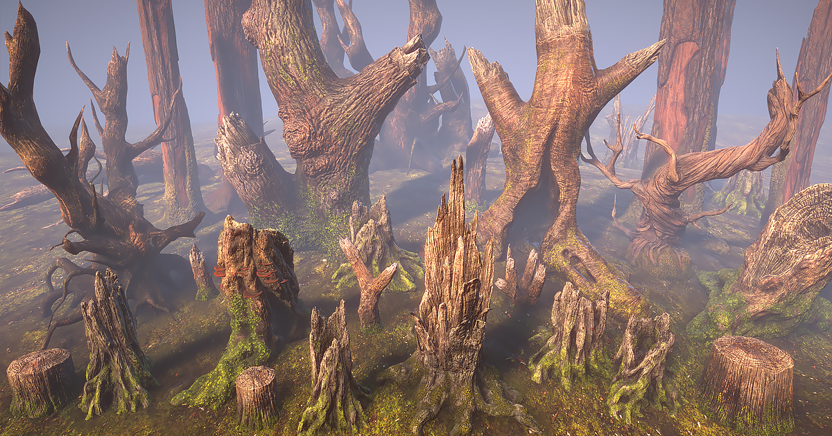 Stumps | 3D 식물 | Unity Asset Store