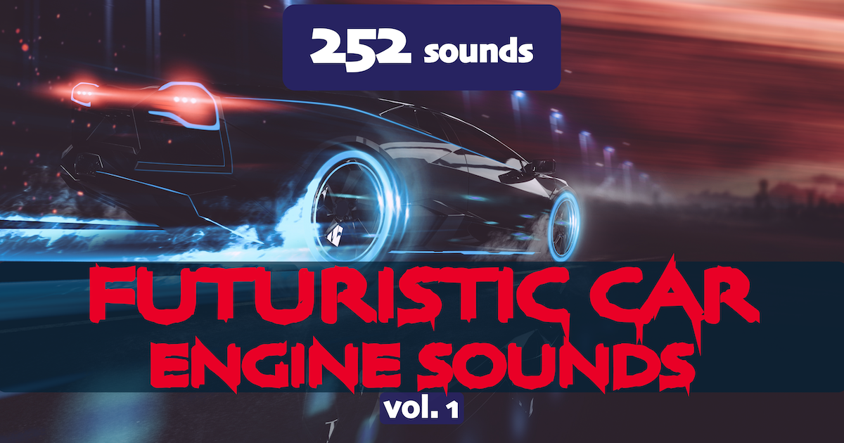 Futuristic Car Engine Sounds Vol. 1 | Transportation Sound FX | Unity ...