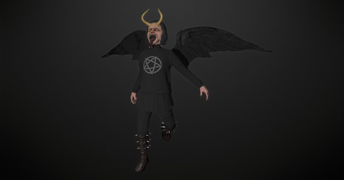 DAEMON GIRL | 3D Characters | Unity Asset Store