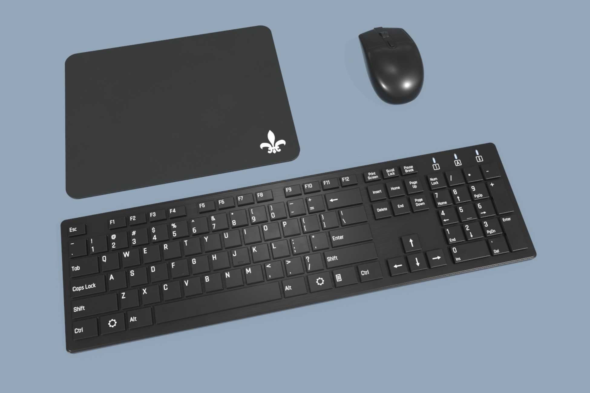 Computer Mouse and Keyboard 02 | 3D Electronics | Unity Asset Store