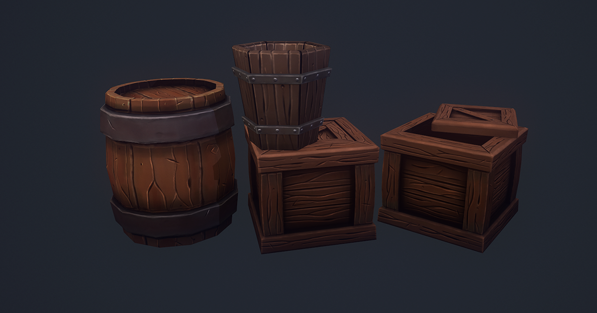 Stylized Props | 3D Exterior | Unity Asset Store