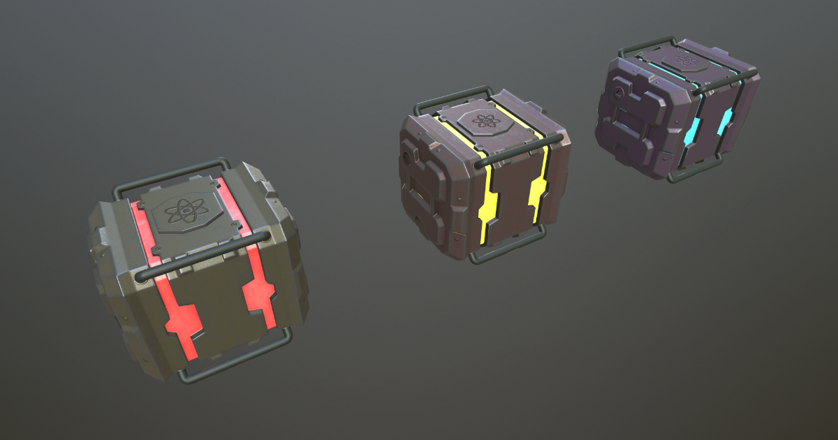Sci-fi boxs vol pack | 3D Sci-Fi | Unity Asset Store
