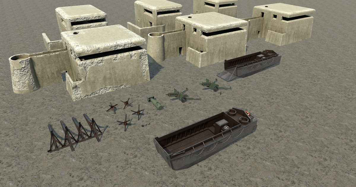 World War Asset Bundle | 3D Weapons | Unity Asset Store