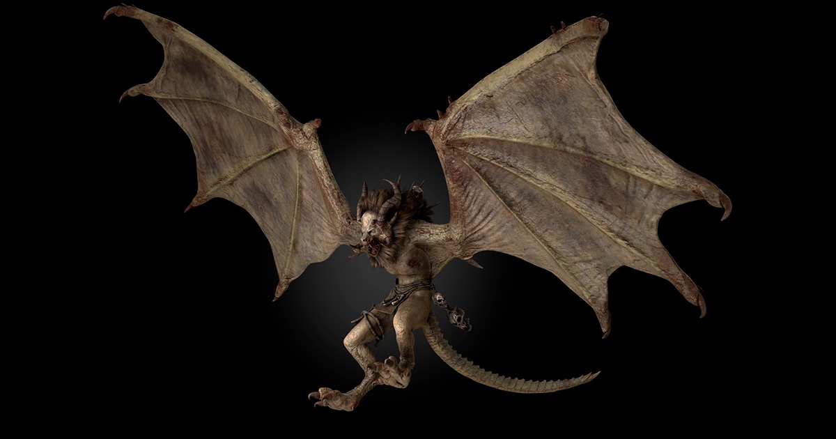 Harpy Vampire Creature | 3D Creatures | Unity Asset Store