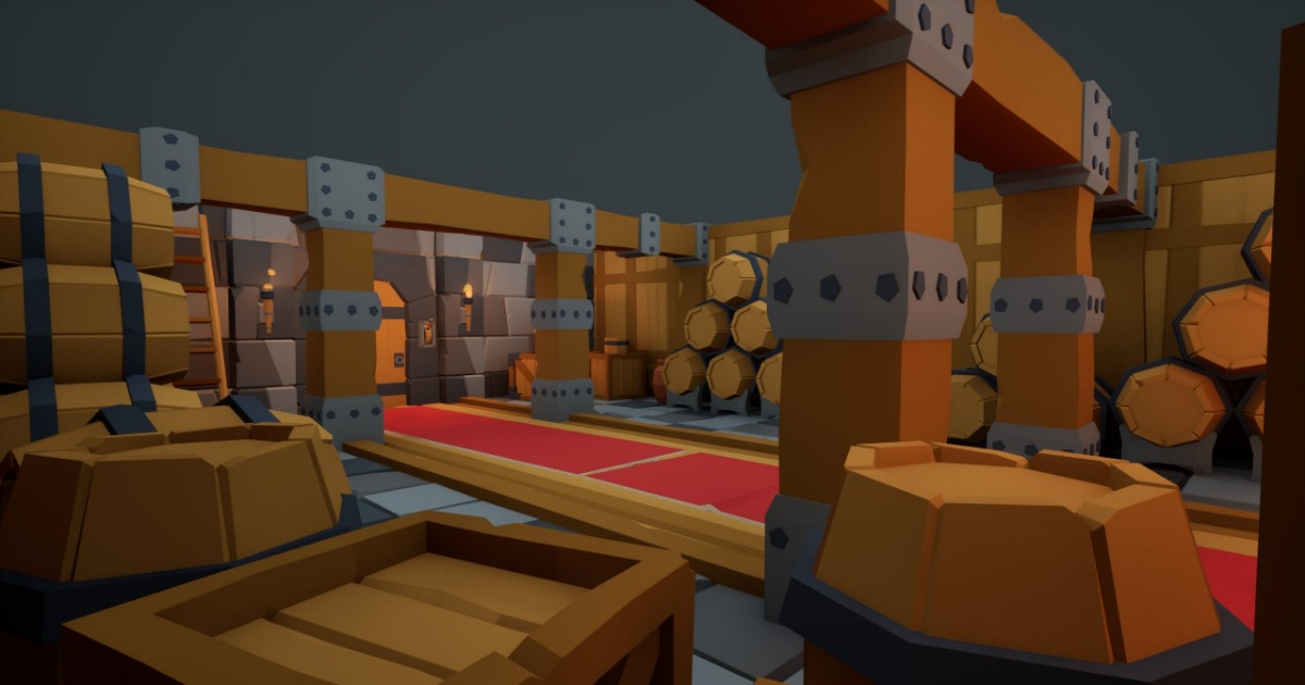 Low Poly Dungeon Kit - Ember Light Games | 3D Dungeons | Unity Asset Store