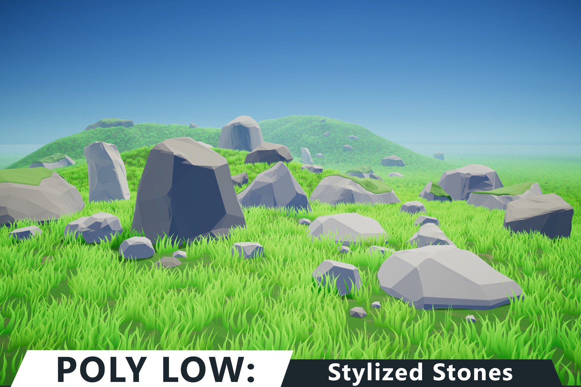 Poly_Low: Stylized Stones Pack | 3D Landscapes | Unity Asset Store