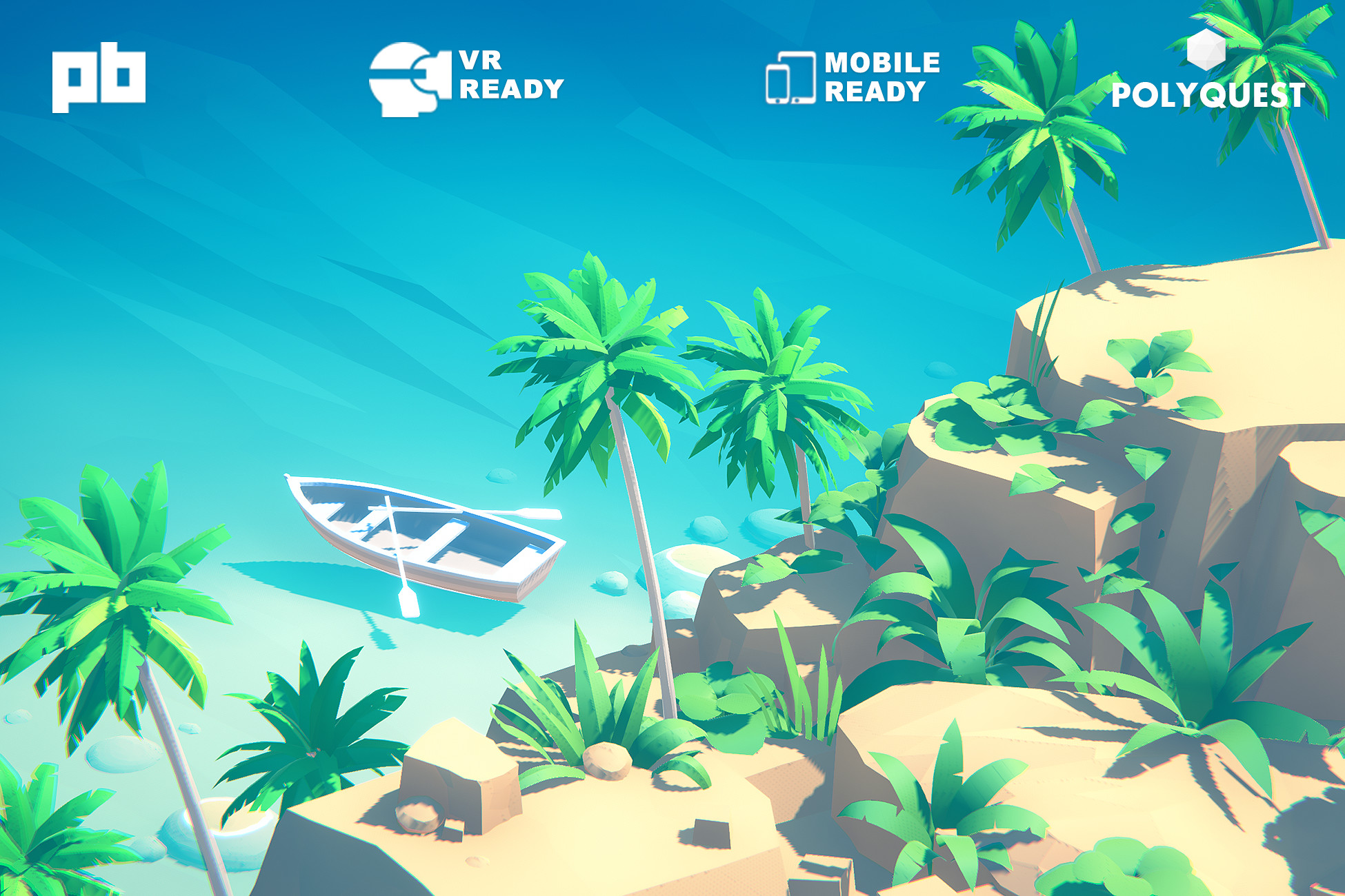 Polyquest Beaches | 3D 주변환경 | Unity Asset Store